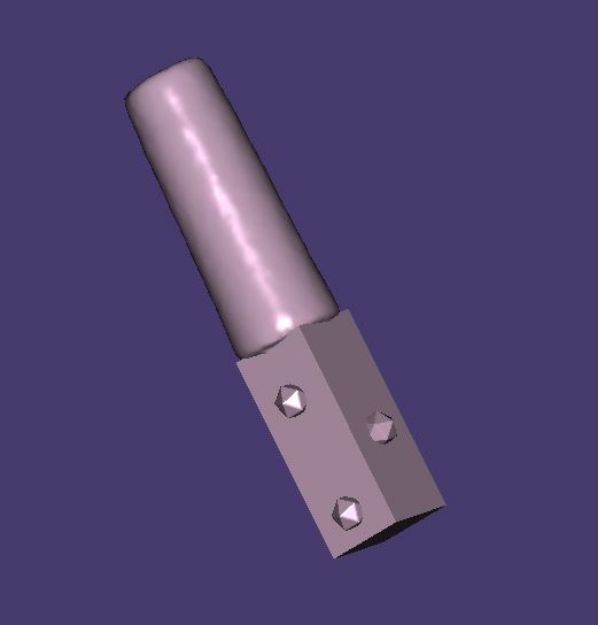 Saba Dental Lab. Zirconia Pin for Refractory Die